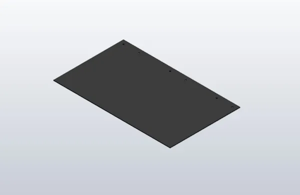 30″ x 18″, Rubber Flap for Live Bottom Trailers - STP Manufacturing