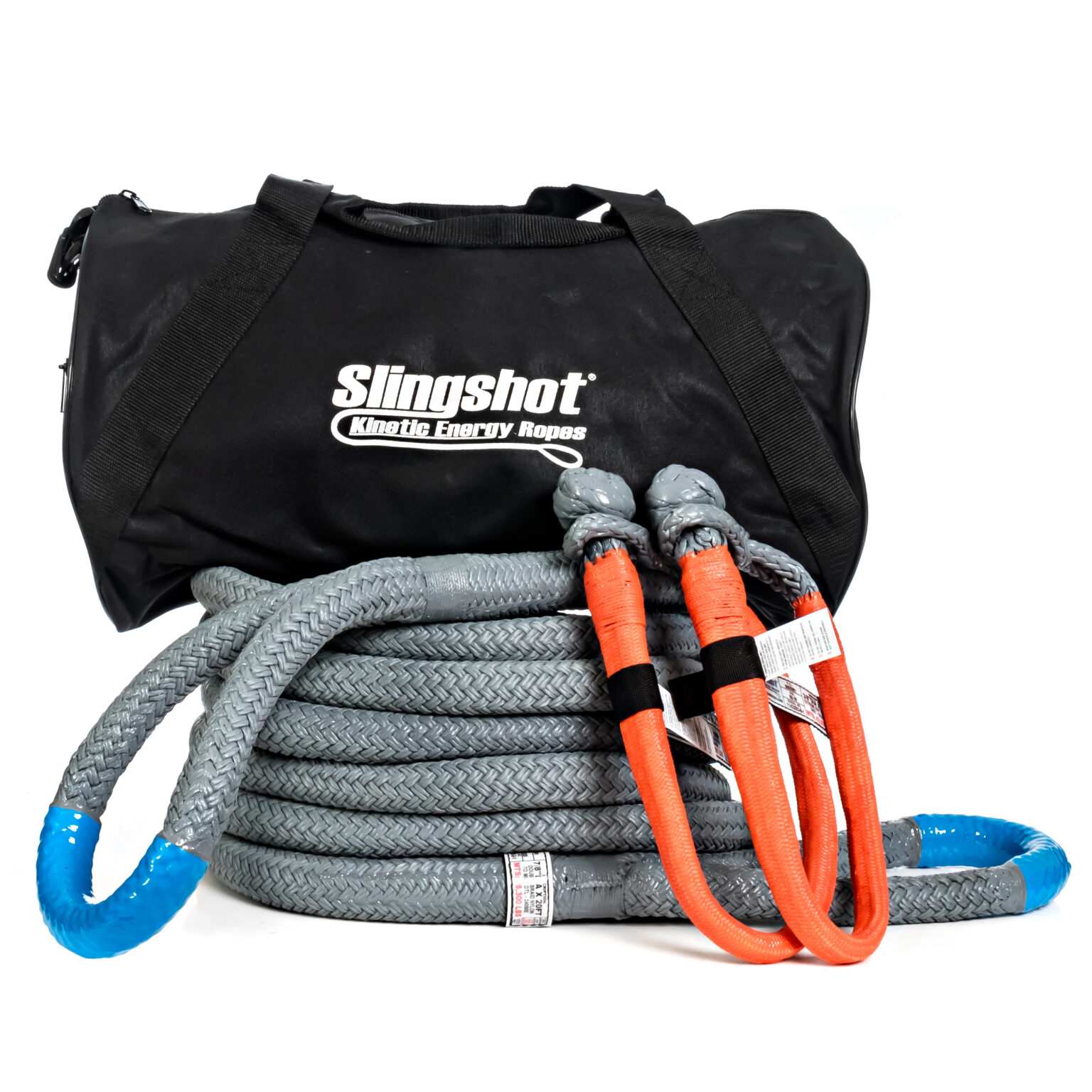 7/8″ x 20′ Kinetic Energy Rope – Recovery Kit - STP Manufacturing