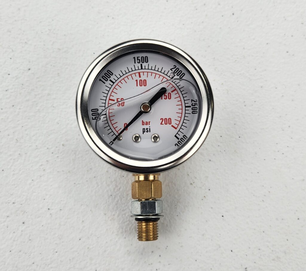 Pressure Gauge – CF-1P-210-A-SAE - STP Manufacturing
